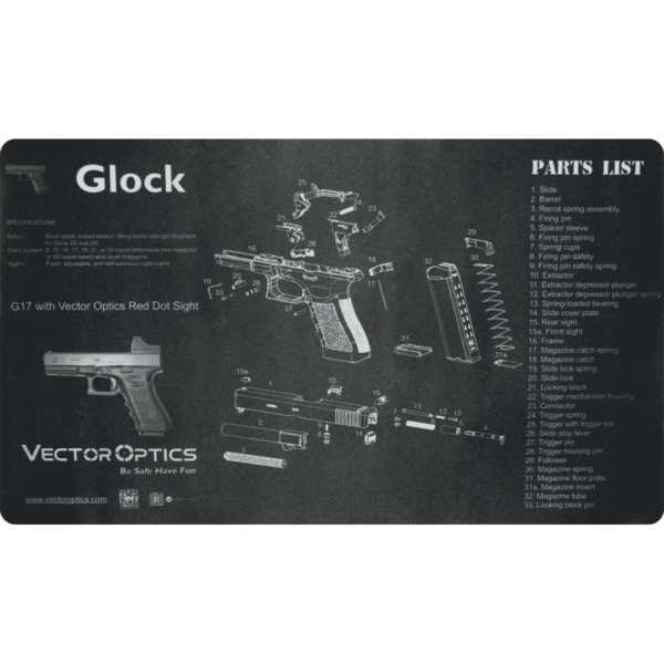 Pad de lucru - Print M1911 - Vector Optics - Otto Tactical