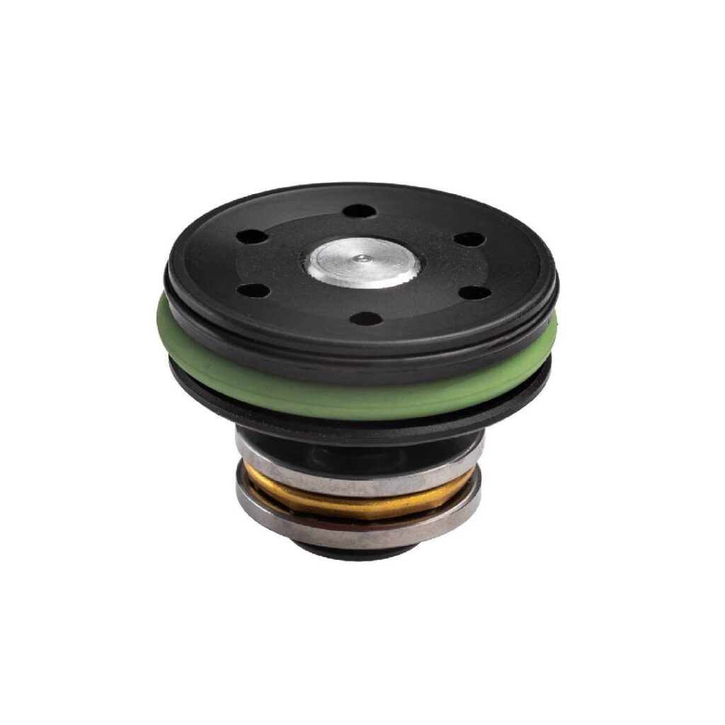Cap Piston Aluminiu (TPAA) cu Airbreak si saibe AOE- FPS Softair - Otto ...